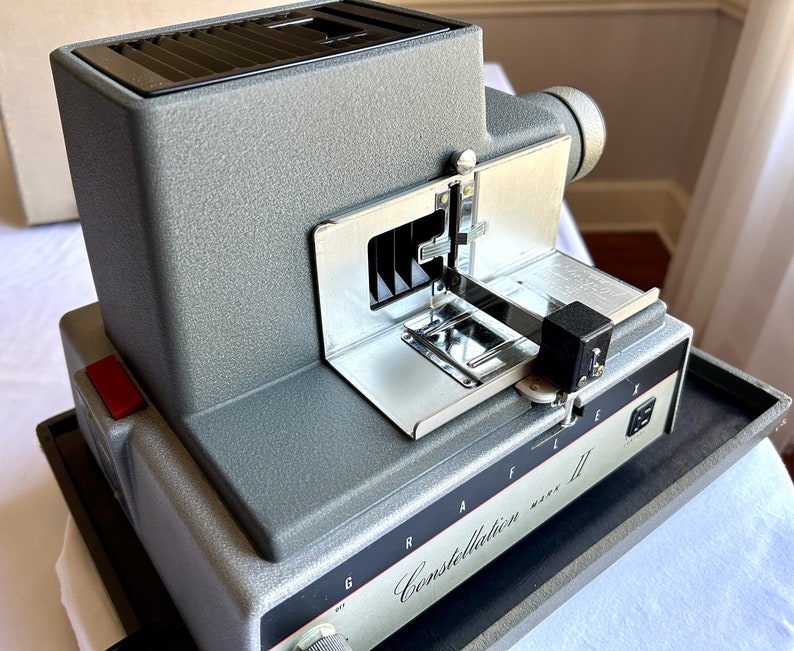 Cool, Post-war, Vintage 1958, Mid-century Graflex Constellation II ...