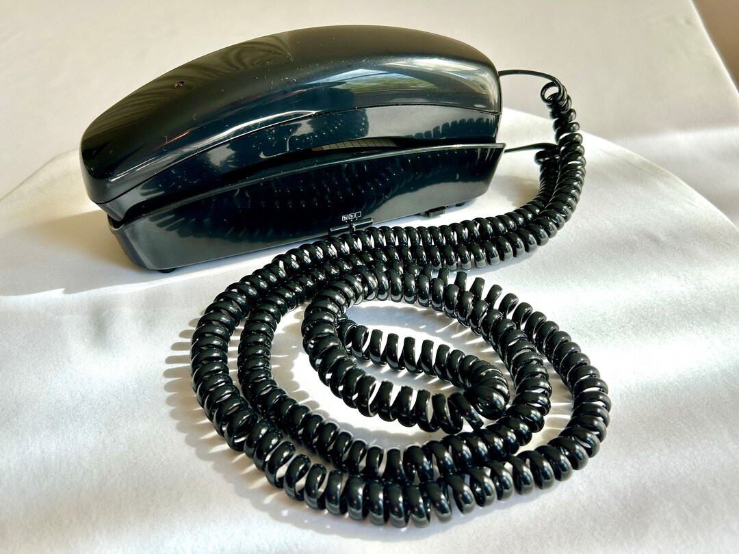 RARE Vintage Glossy 1980s International Quartz Telephone Push Button ...