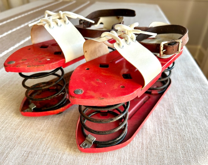 1960’s Vintage Circus Metal Rapco Jumping Shoes With Springs! Atomic ...