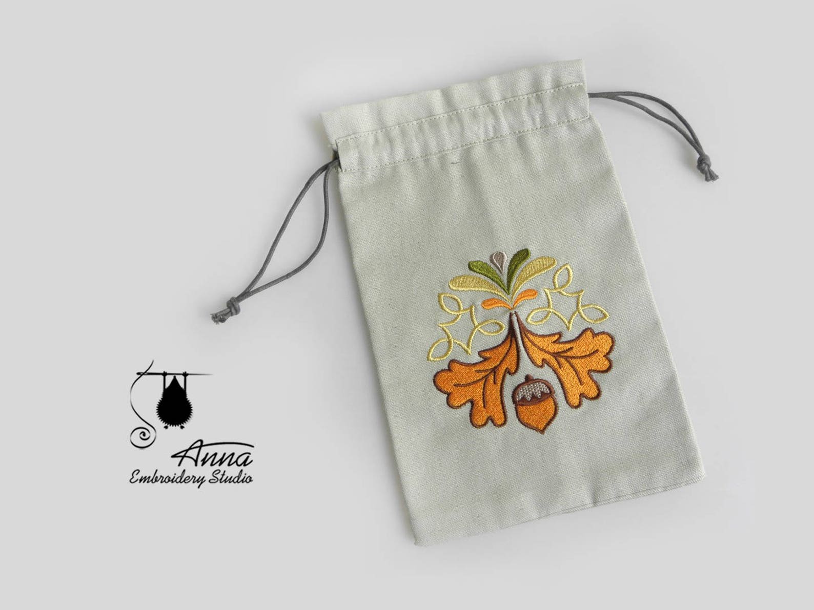 Embroidered Magic Pouch With a Celtic Motif. Pagan Wiccan - Etsy