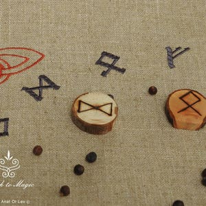 Embroidered Rune Cloth. Divination Rune Cloth. Rune Casting Cloth ...