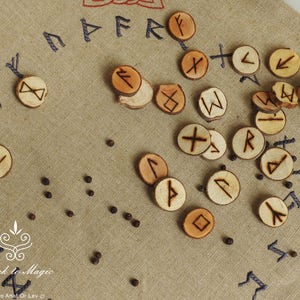 Embroidered Rune Cloth. Divination Rune Cloth. Rune Casting Cloth ...