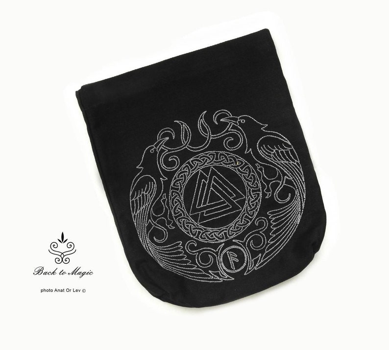 Rune Casting Cloth. Embroidered Divination Cloth 21-22. - Etsy