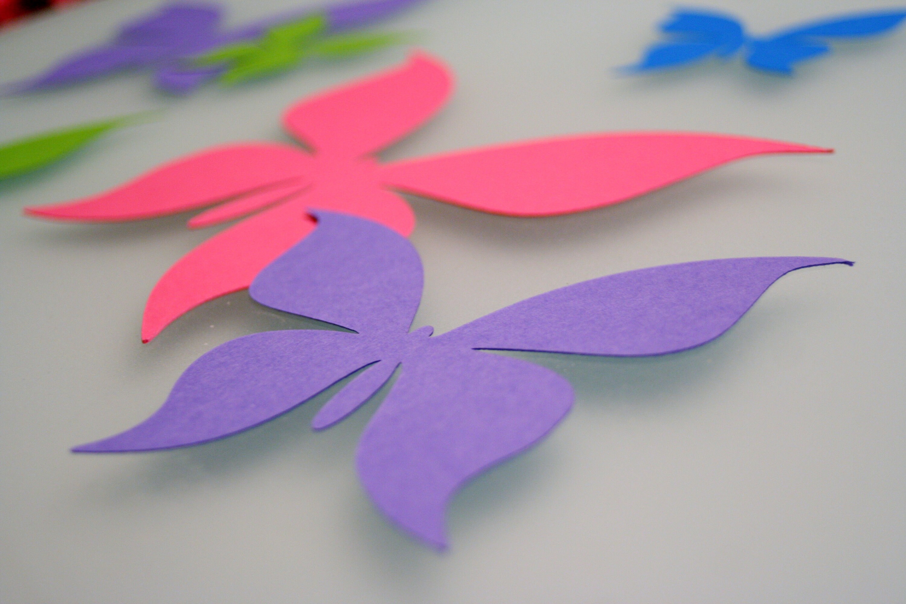 Paper Butterflies 20 Pieces 2 6 Paper Butterfly - Etsy