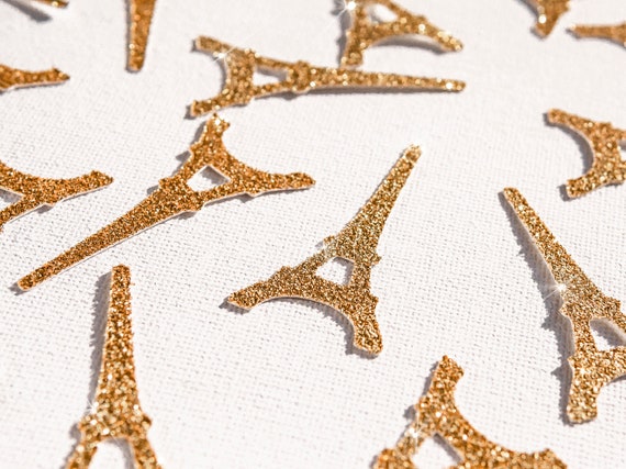 Eiffel Tower Confetti 20 Pieces 1 6 Eiffel - Etsy