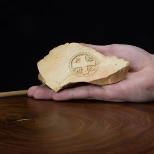 Jerusalem Stone Engraved Christogram ΙϹ ΧϹ ΝΙΚΑ, Eastern Christianity ...