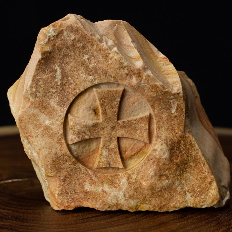 Knight Templar Stone - Etsy