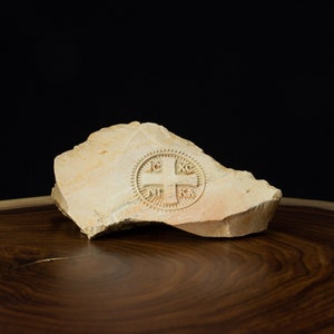 Jerusalem Stone Engraved Christogram ΙϹ ΧϹ ΝΙΚΑ, Eastern Christianity ...