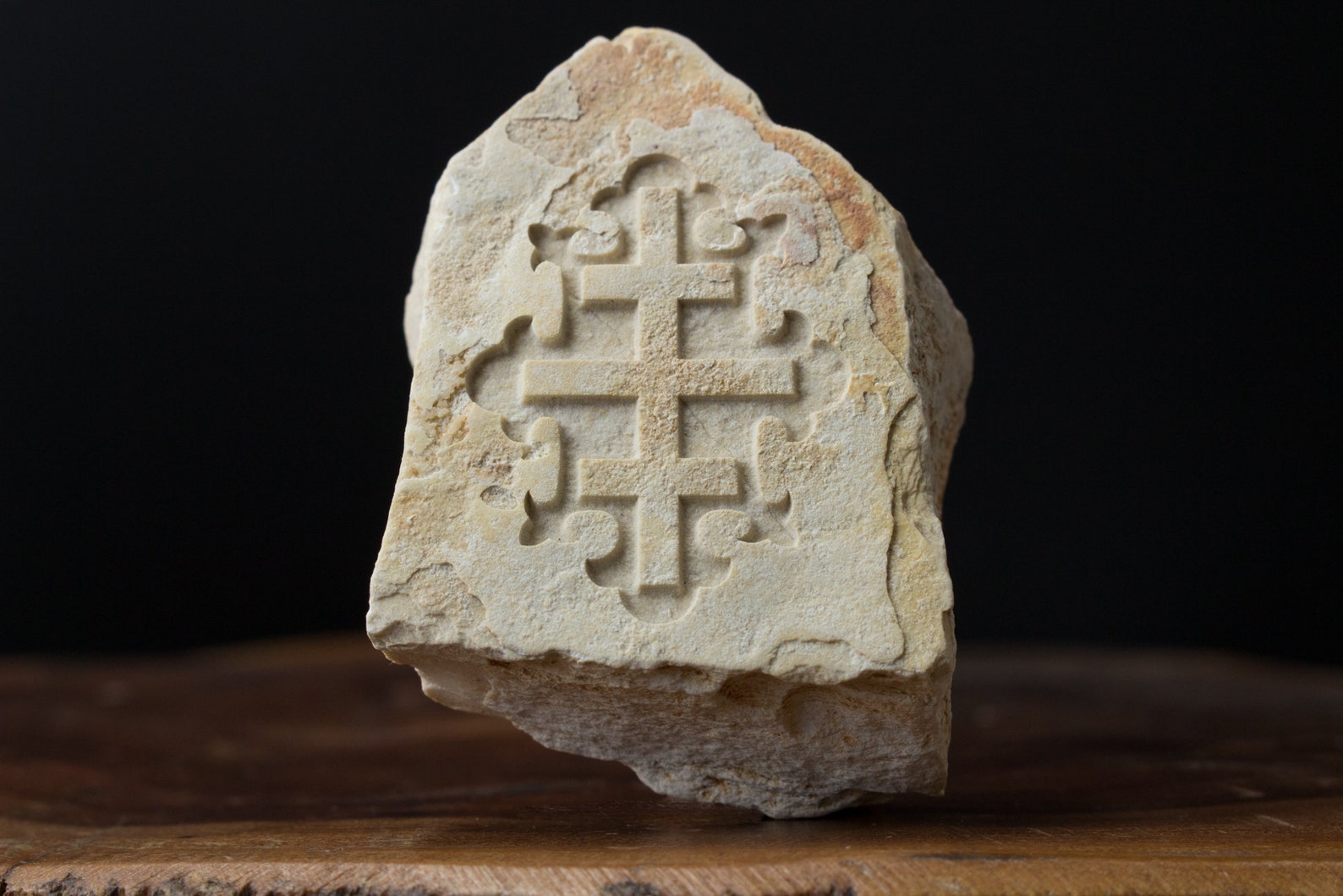 Salem Cross Pontifical Cross on Jerusalem Stone - Etsy