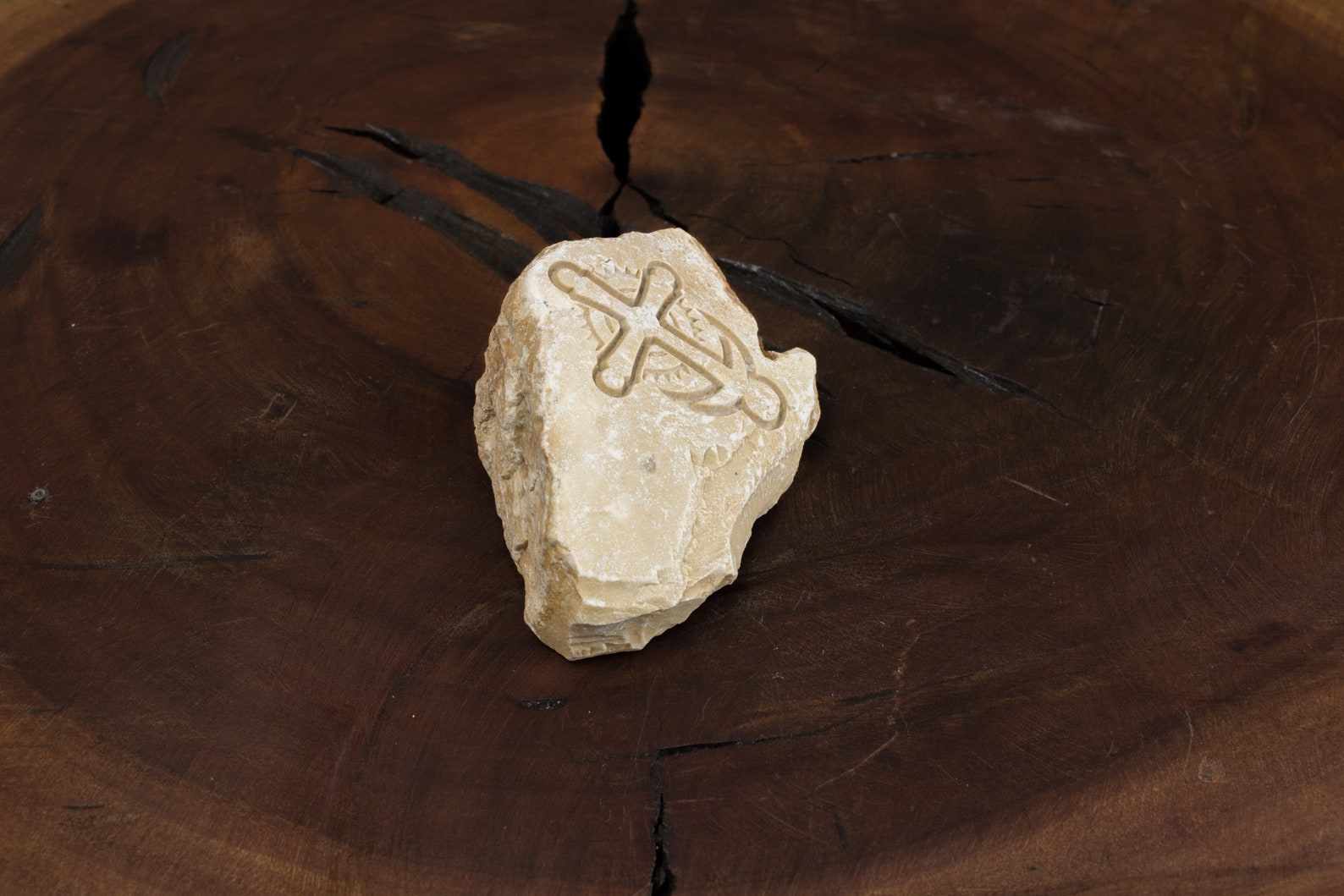 Russian Cross Over Crescent Engraved Stone Russian Orthodox - Etsy UK