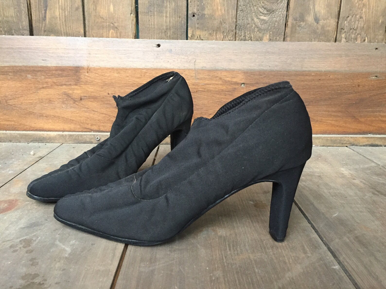 Black High Heel Shoes || Full Cover High Heels || High Heel Booties ...