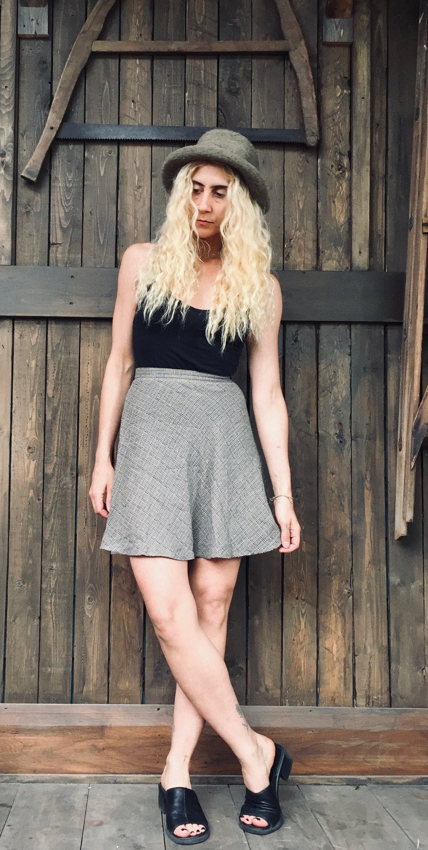 Y2K Mini Skirt || Micro Mini Skirt || School Girl Skirt Size 4 ( S ...