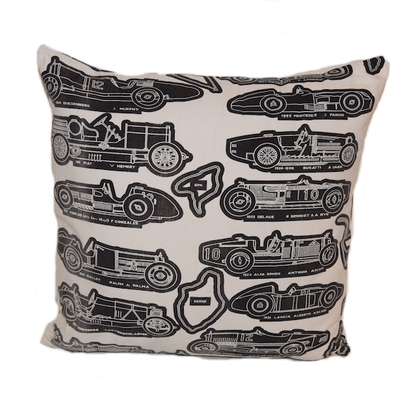 Vintage Car Pillow - Etsy