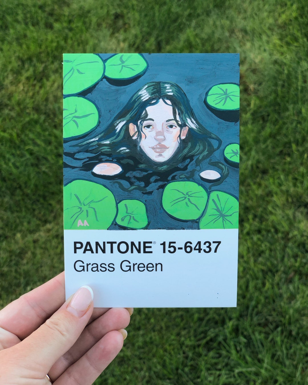 Pantone 15 6437 Grass Green - Etsy