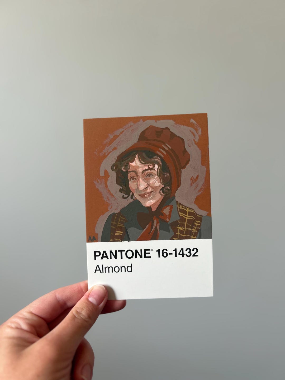 Pantone 16-1432 Almond Pride and Prejudice Elizabeth Bennett Portrait ...