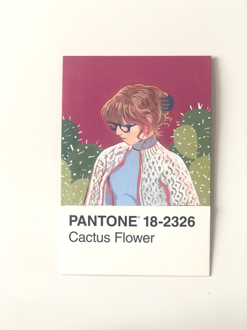 Pantone 18 2326 Cactus Flower - Etsy