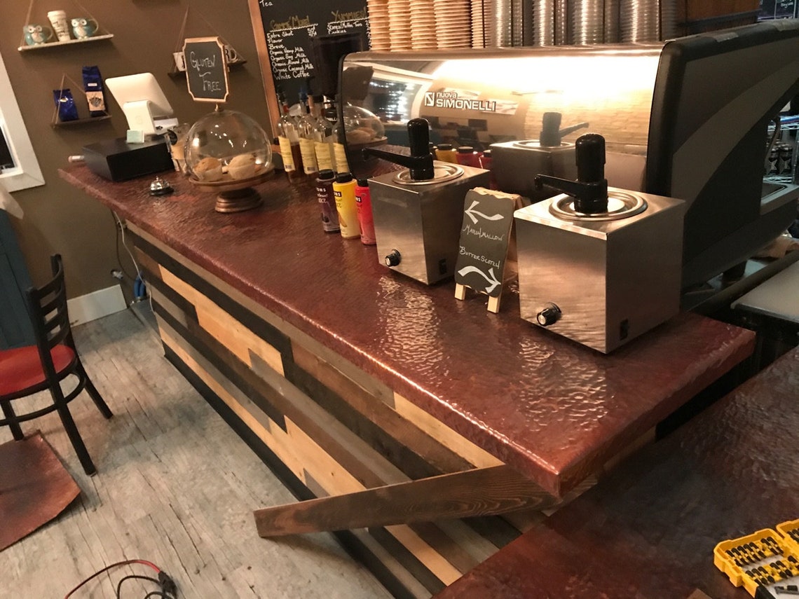 Copper Counter Tops. Heavy Duty Copper. Hand Made in Ohio - Etsy