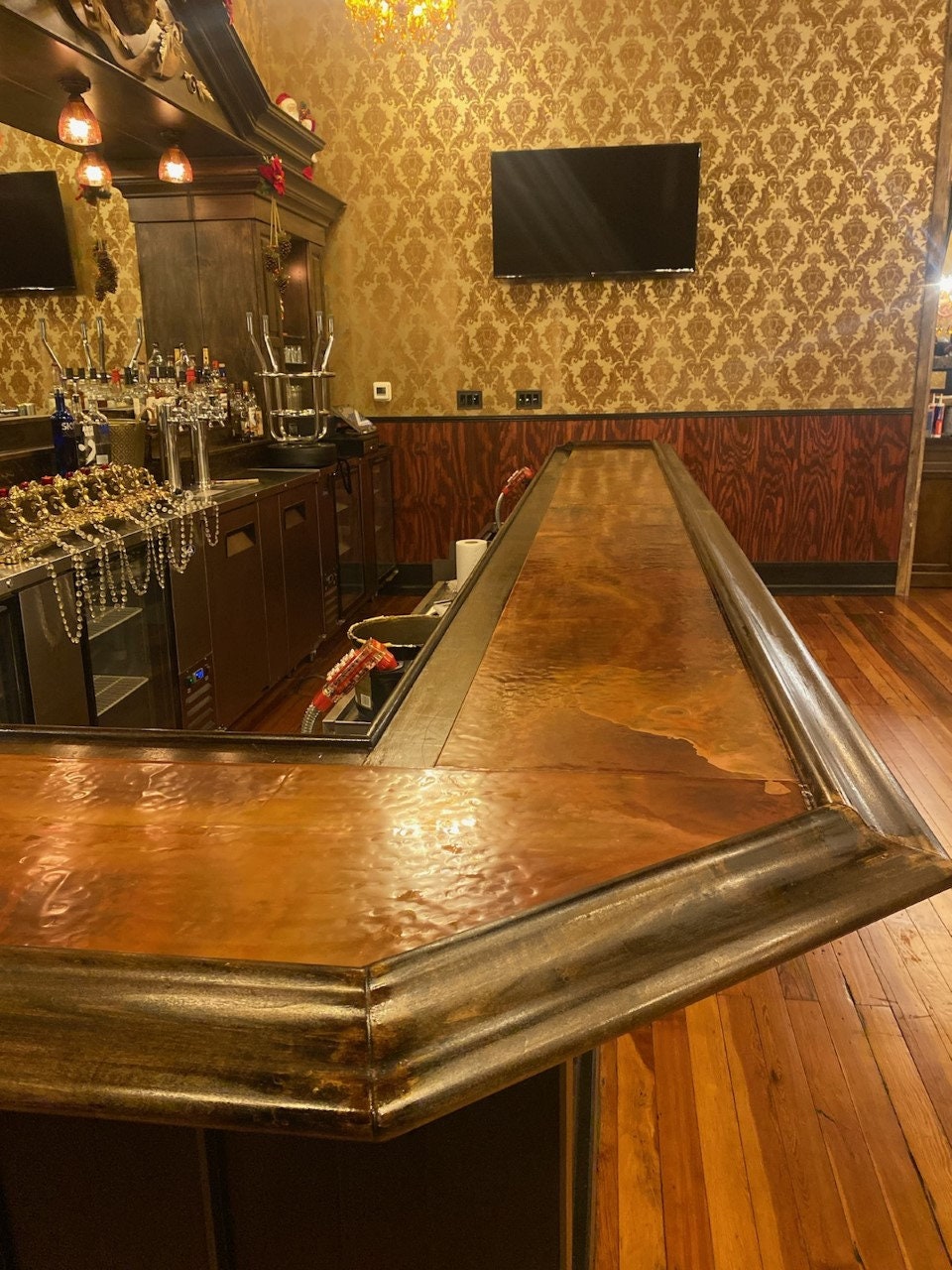 Commercial Copper Bar Tops. Heavy Duty Copper. Hand Made in Ohio ...
