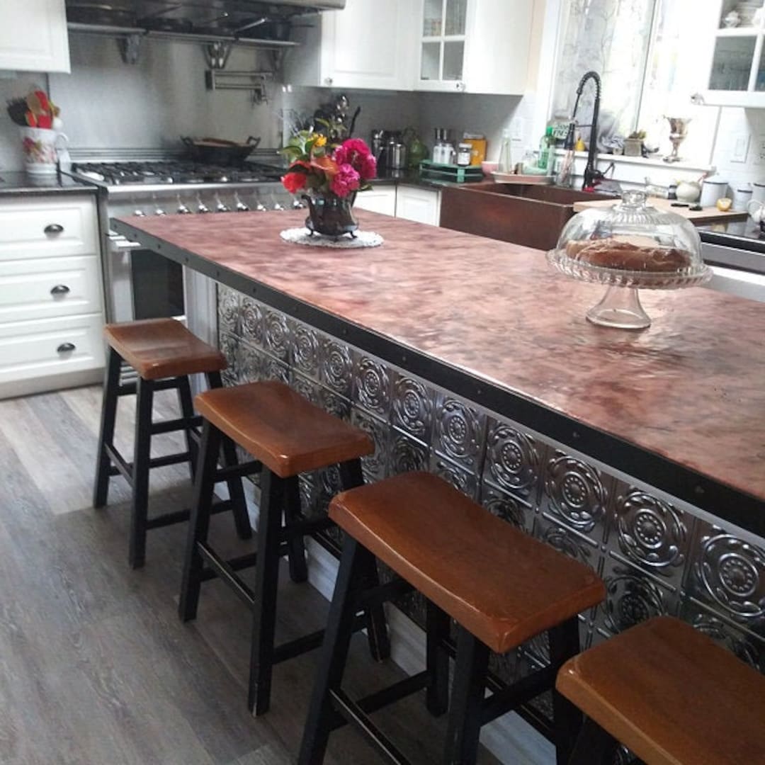 Copper Counter Tops. Heavy Duty Copper. Hand Made in Ohio. Custom Sizes ...