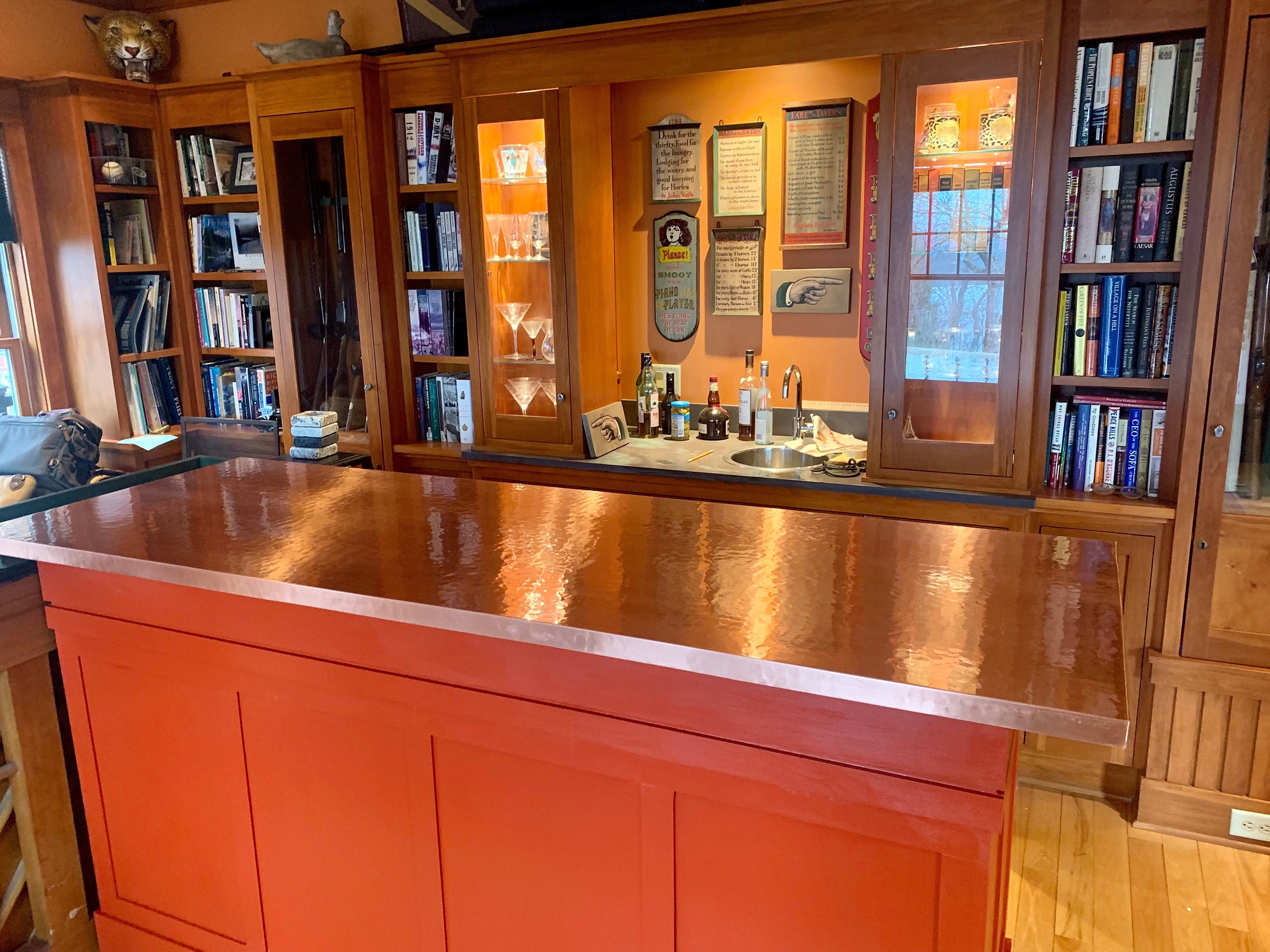 Copper Bar Tops. Heavy Duty Copper. Hand Made in Ohio - Etsy
