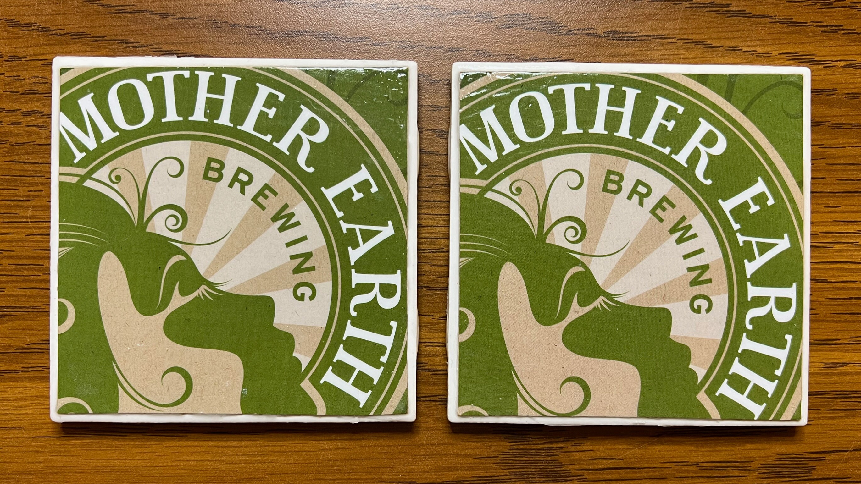 Mother Earth Weeping Willow Wit Upcycled Coasters (set of 2) - Etsy
