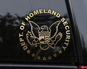 Homeland Security Decal - Etsy