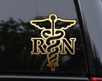 ER Nurse Vinyl Decal Distressed America Flag Emergency Room - Etsy