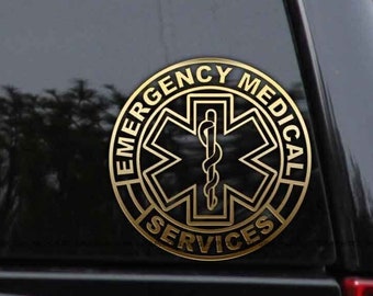 Paramedic Car Decal - Etsy