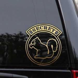Secret Squirrel Decal Sticker - Etsy