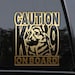 Caution K9 Unit on Board Police Dog German Shepherd Decal Sticker - Etsy