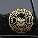 Retired Firefighter Decal Sticker EMS Fire Rescue Medic Car Window - Etsy