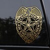 Security Enforcement Officer Decal Sticker Guard Agent Badge Veteran ...