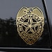 Security Enforcement Officer Decal Sticker Guard Agent Badge Veteran ...