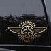 Flight Attendant Decal Sticker Plane Airplane Stewardess Car Truck ...