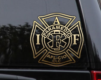 Fire Dept Decal - Etsy