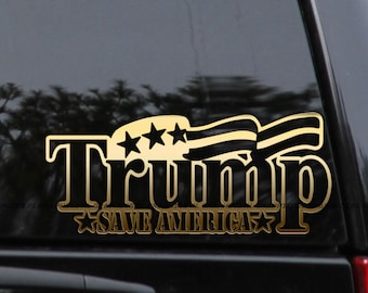 Trump Window Decal - Etsy