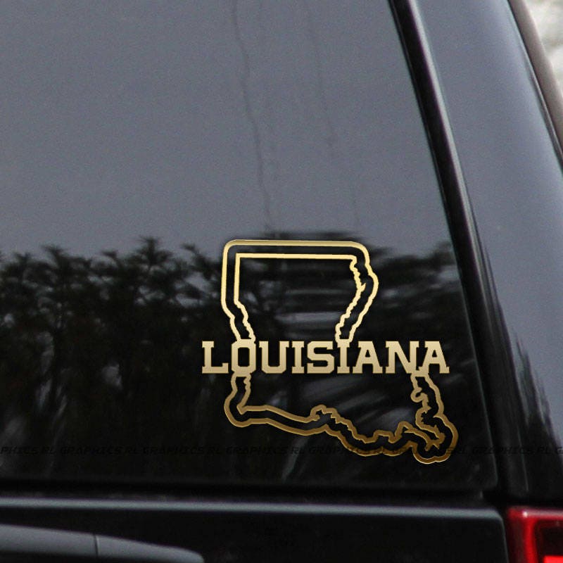 Louisiana Decal - Etsy