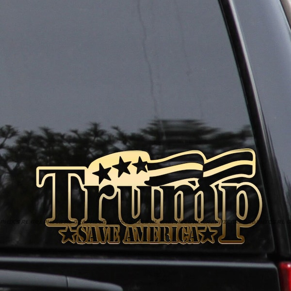 Trump Car Window Decals - Etsy