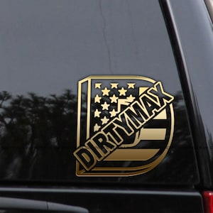 Dirtymax American Flag Truck Decal Sticker - Etsy