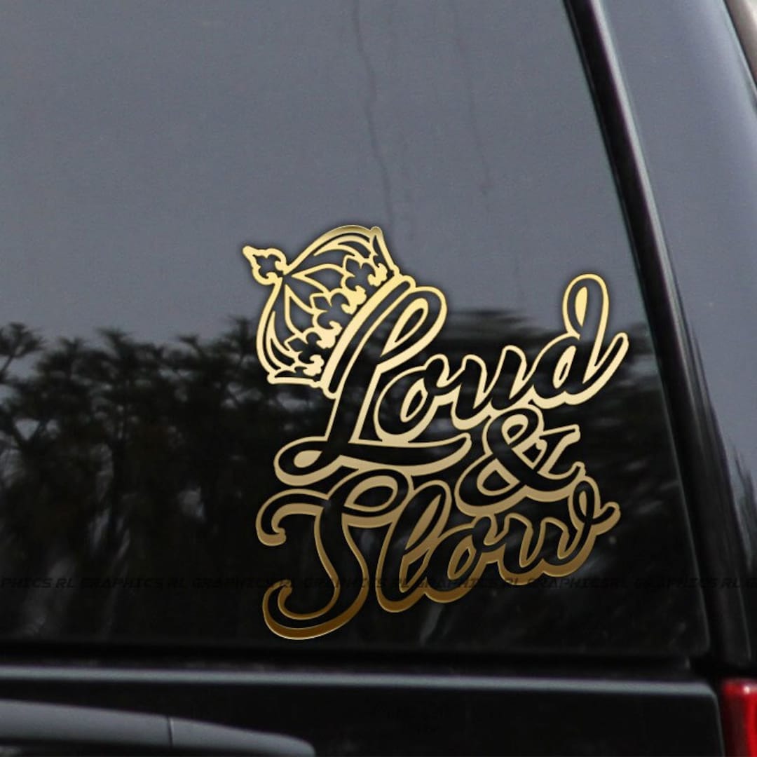 Loud & Slow Vinyl Decal Sticker Offroad 4x4 Lifted Truck - Etsy