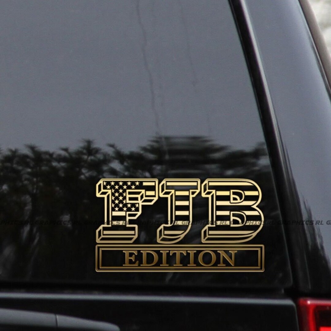 FJB EDITION Anti Joe Biden Decal Sticker - Etsy
