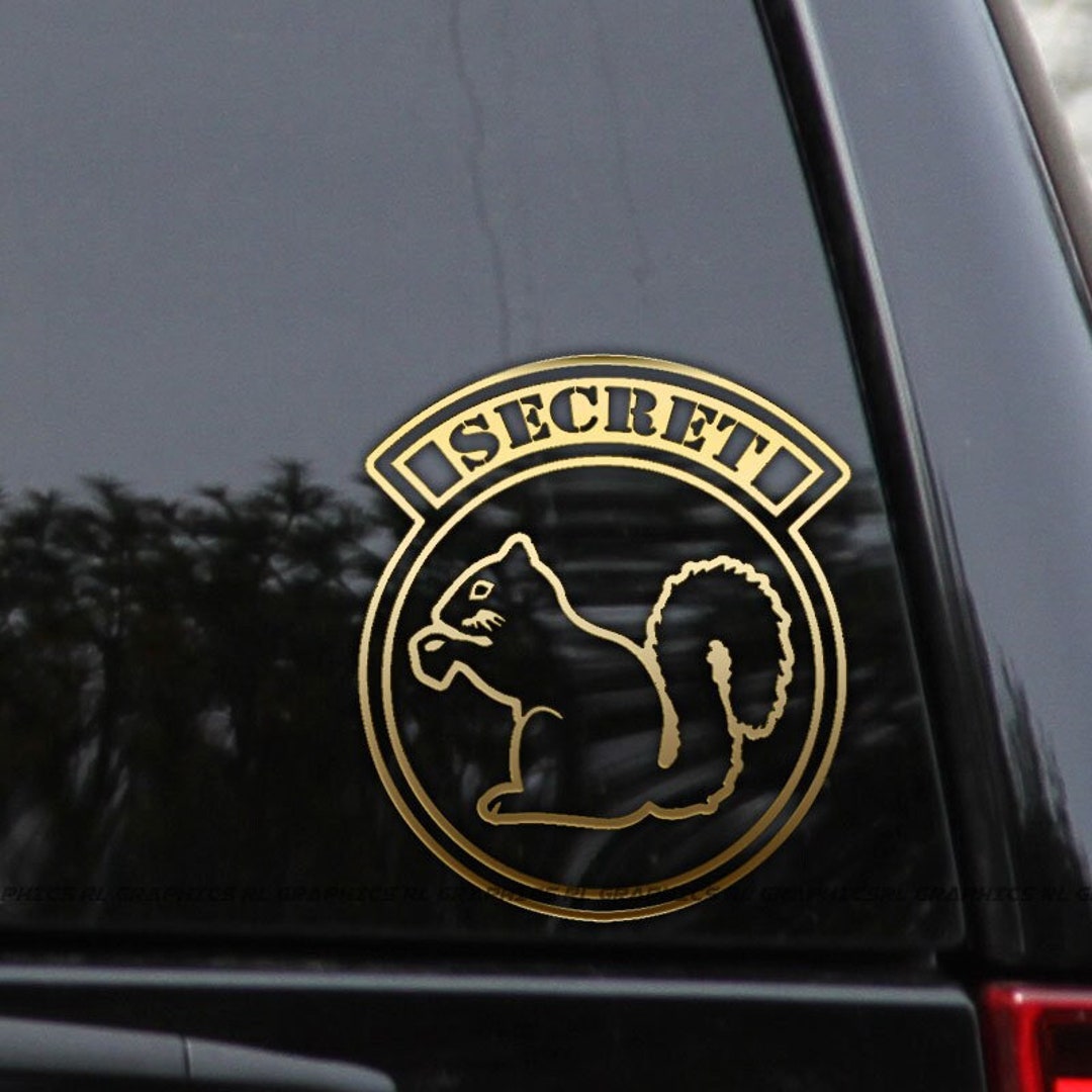 Secret Squirrel Decal Sticker - Etsy