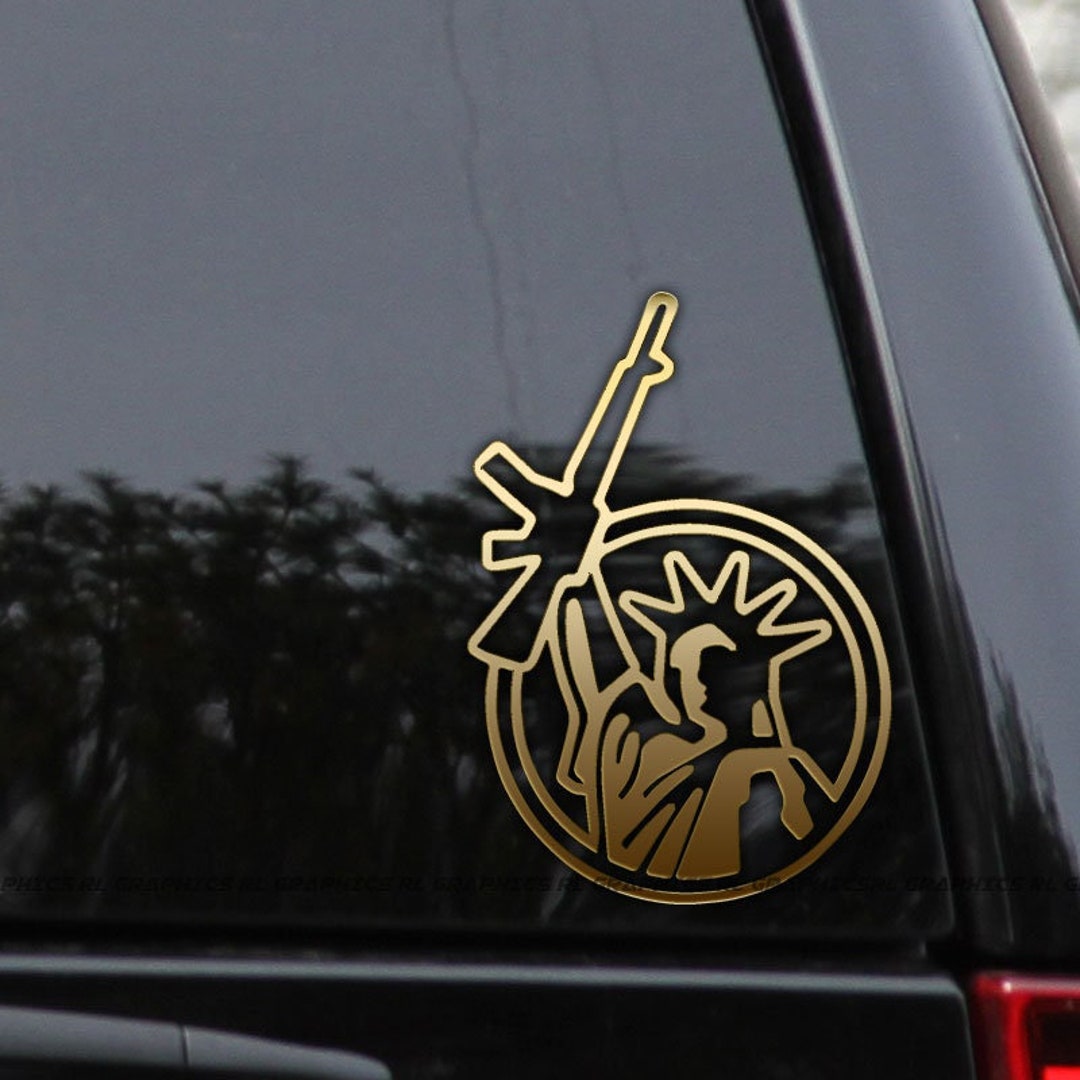 Statue of Liberty AR15 Decal Sticker - Etsy