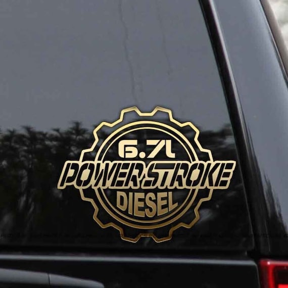 Powerstroke 6.7L Diesel Truck Decal Sticker Ford Turbo F250 | Etsy