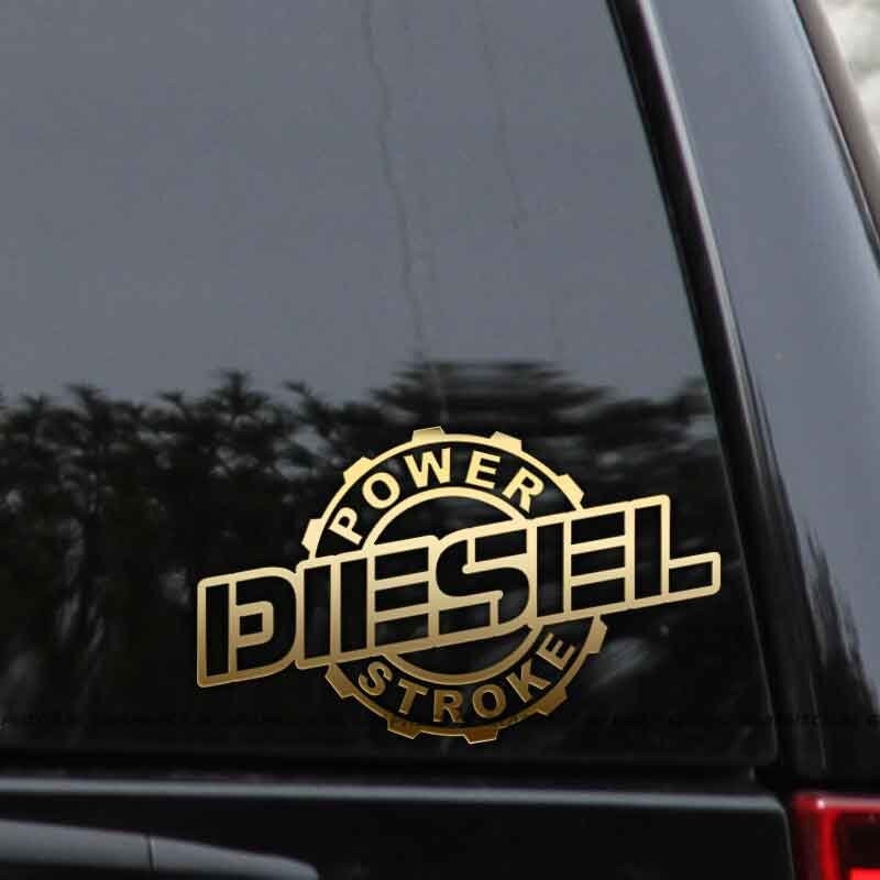 Diesel Powerstroke Truck Decal Sticker F250 F350 Truck Window - Etsy