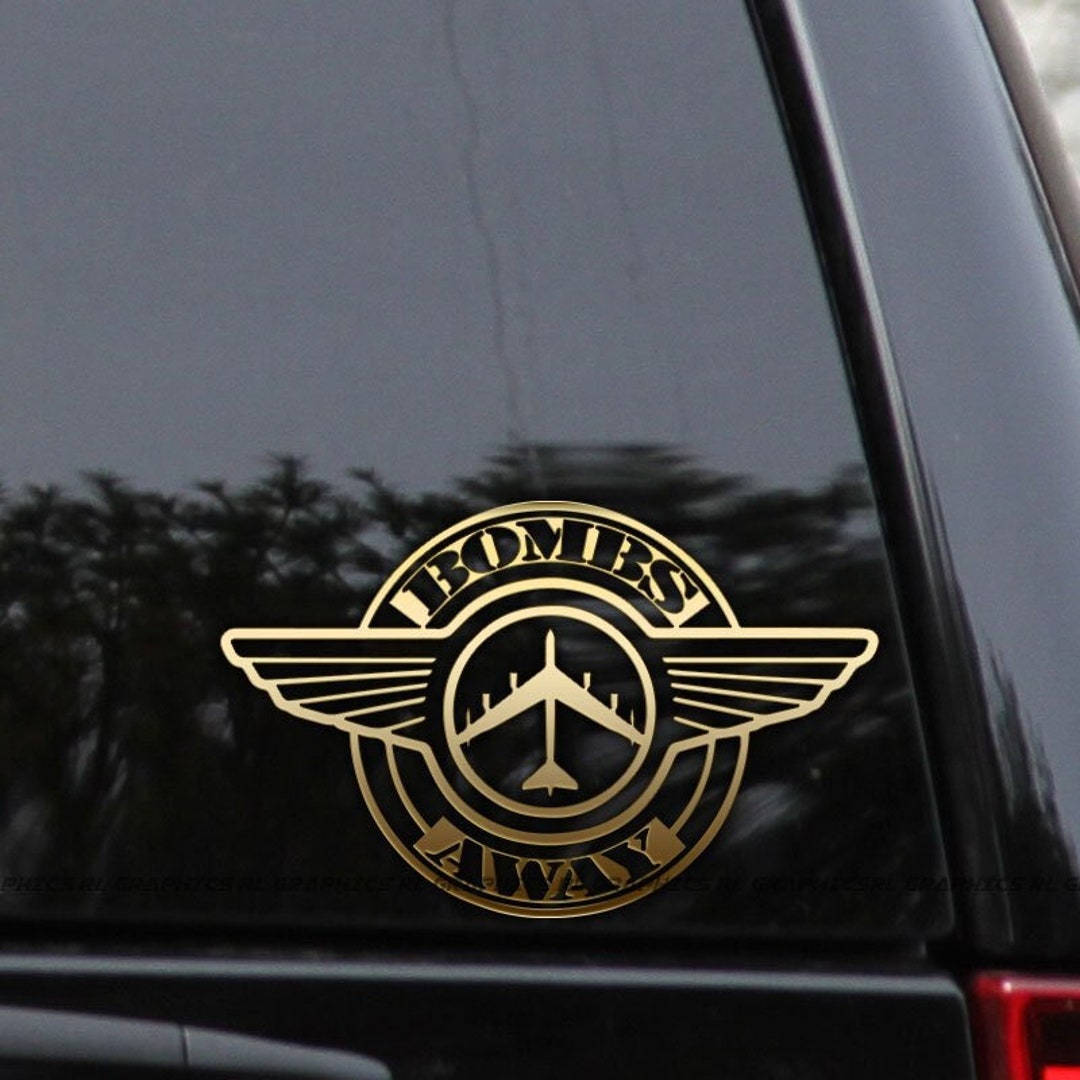 Bombs Away Airforce Decal Sticker - Etsy