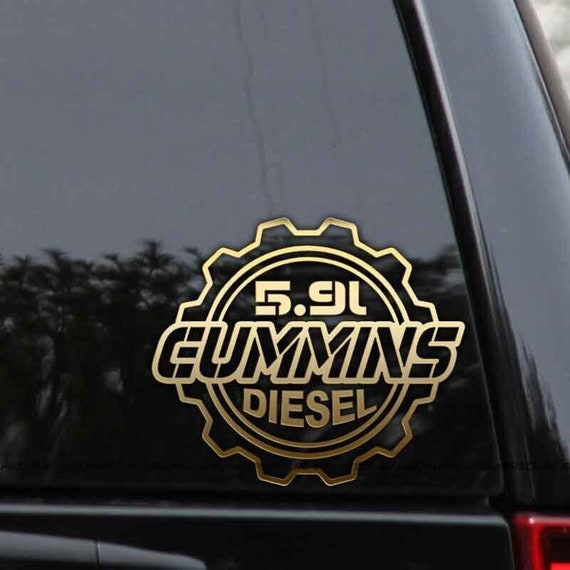 Lustiger Cummins Diesel Sticker