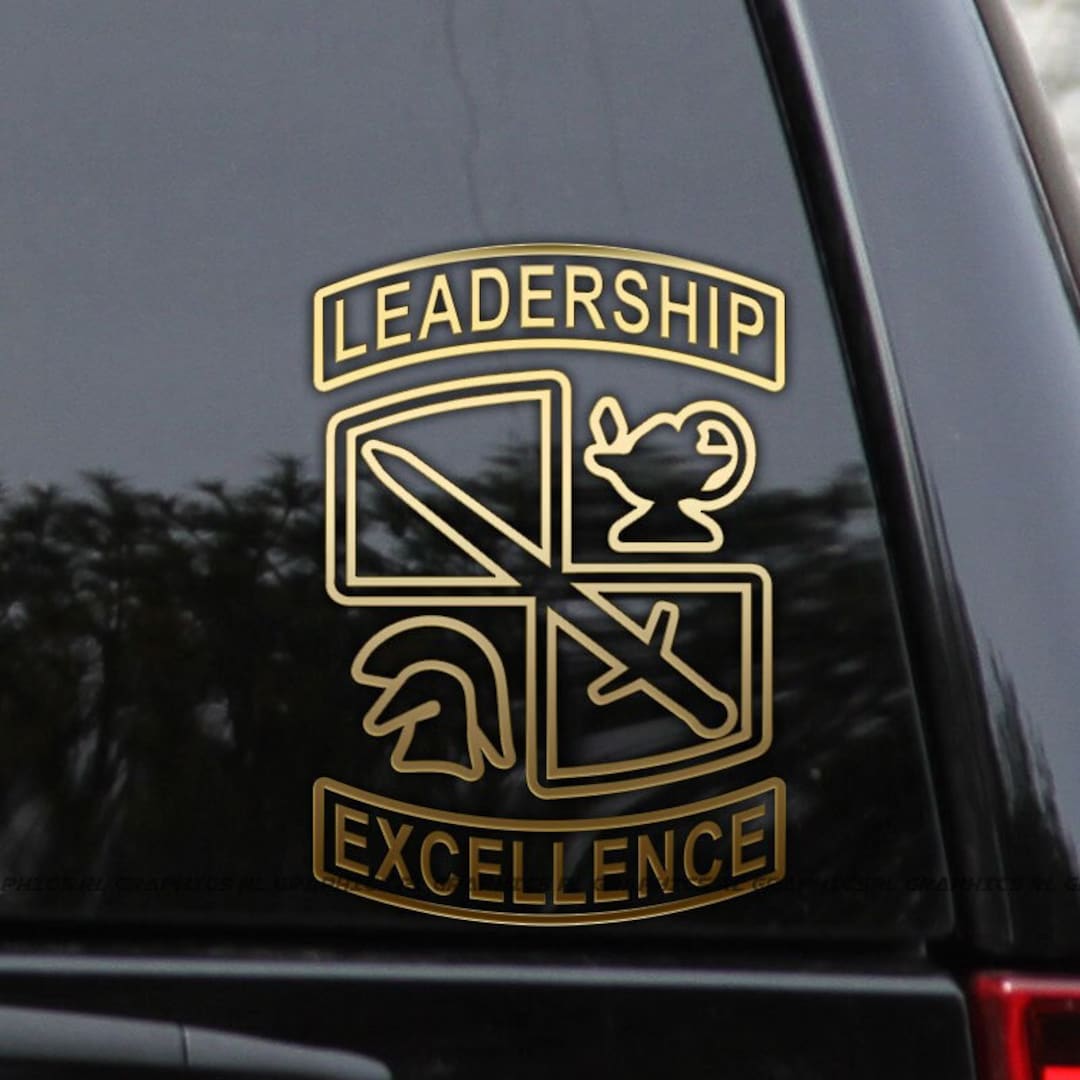 Army ROTC Vinyl Decal Sticker Car Truck Window Laptop Decal Sticker - Etsy