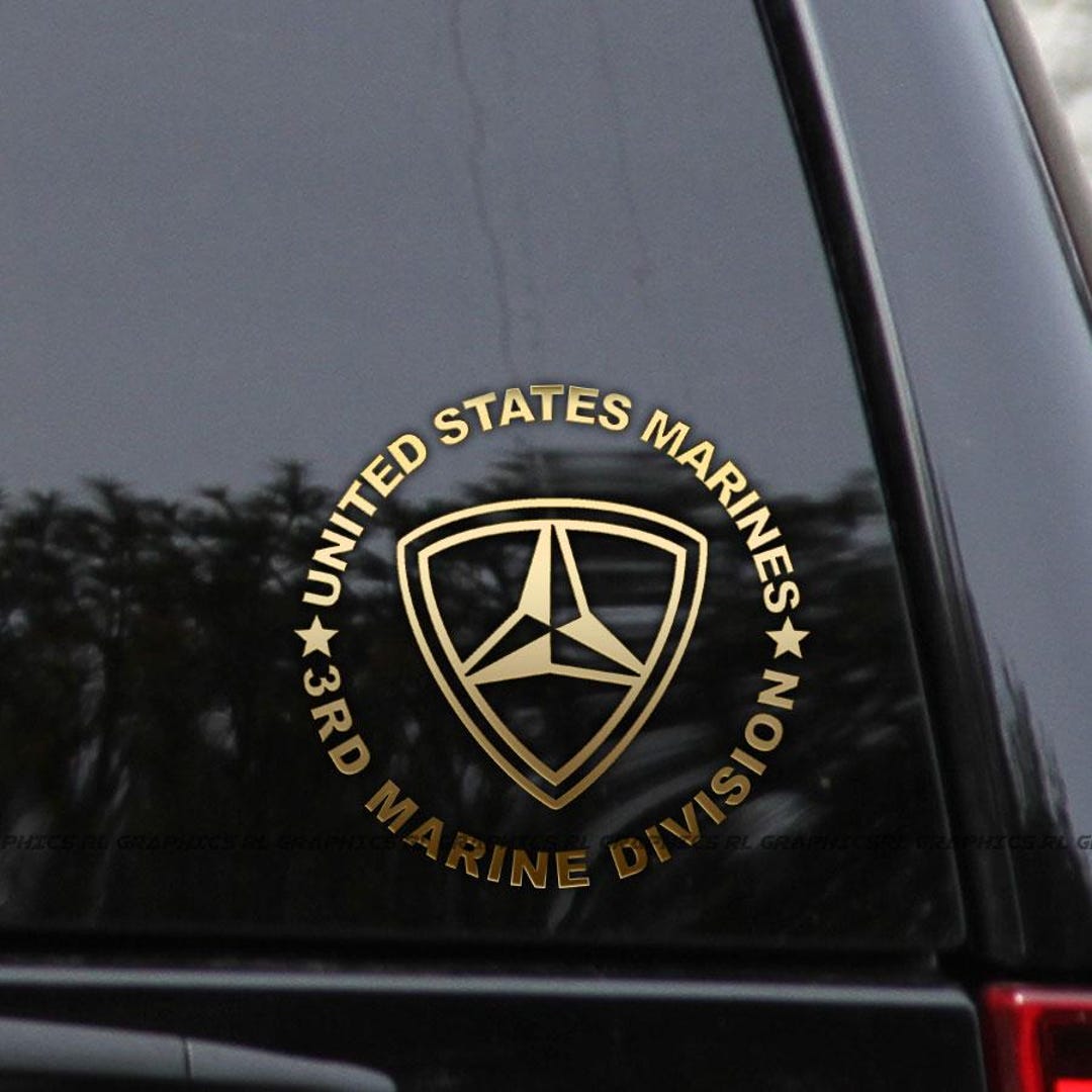 3rd Marine Division USMC Marines Vinyl Decal Sticker - Etsy