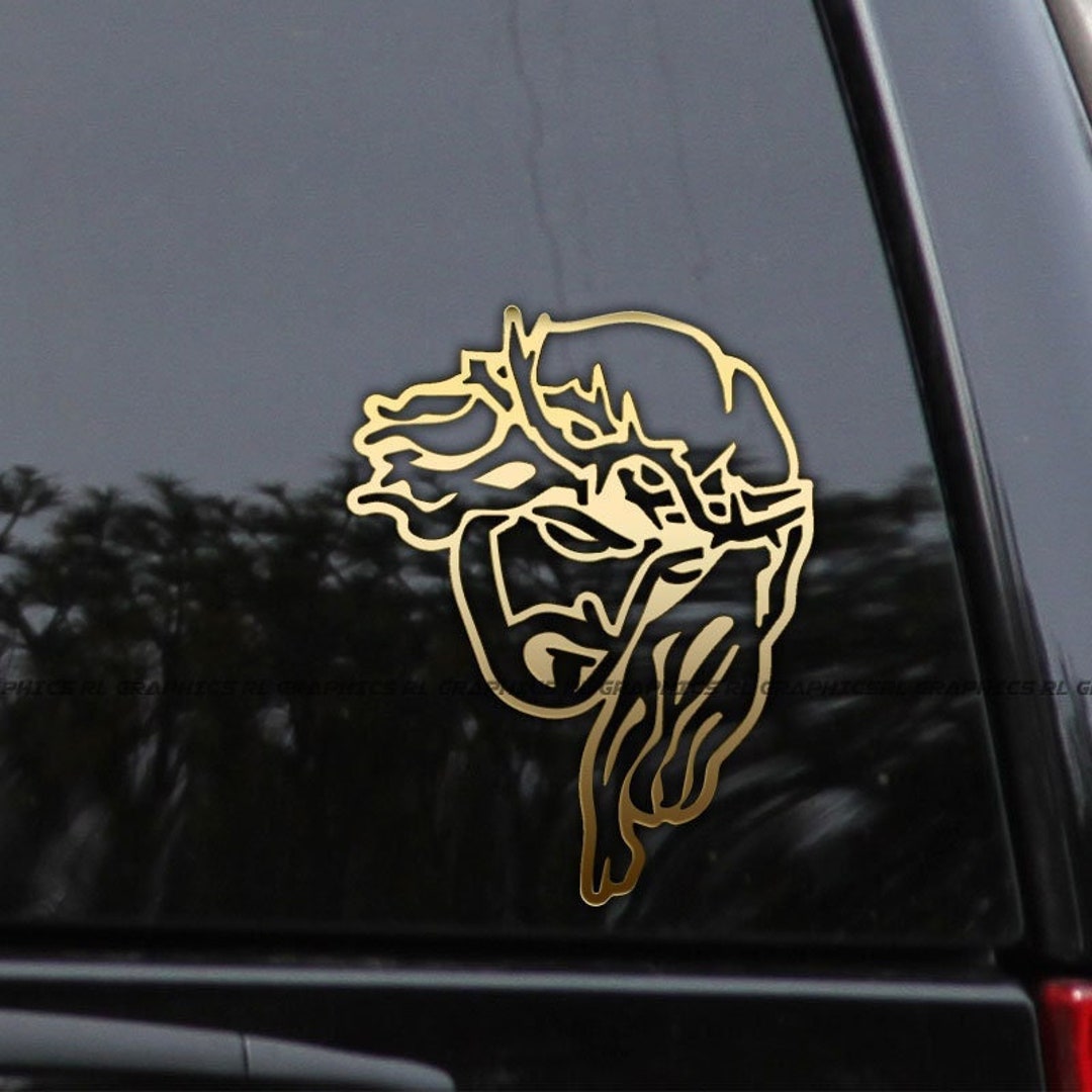Jesus Christ Decal Sticker Christ Christian Catholic Vinyl Car Truck ...